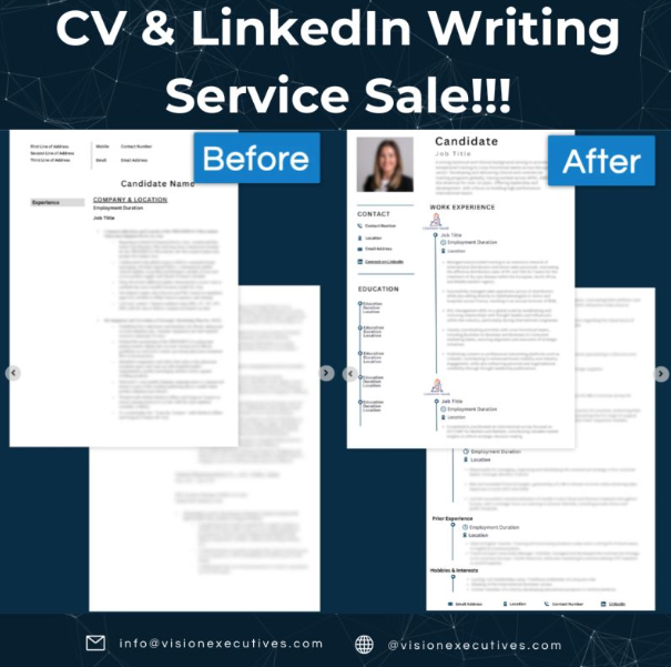 Check Out Our CV & LinkedIn Writing Service